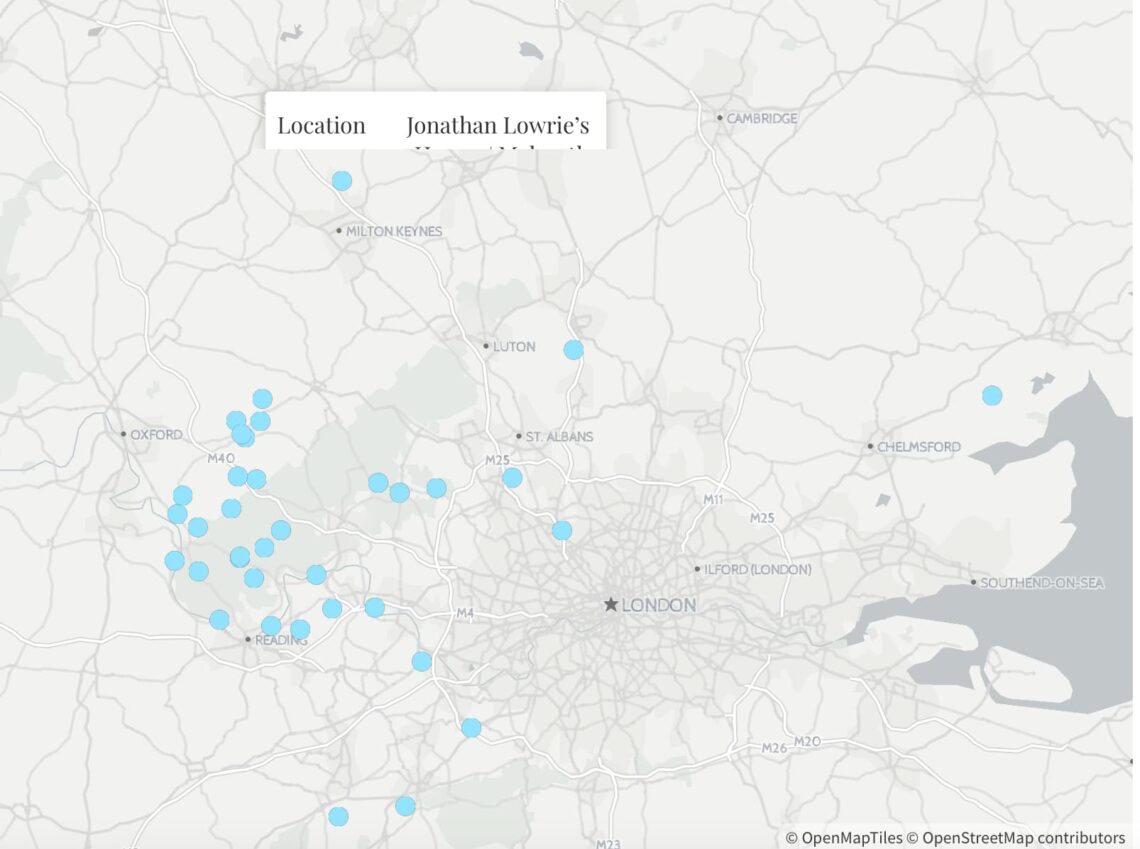 Map of Midsomer County - History Edition - Midsomer Murders Fan Blog